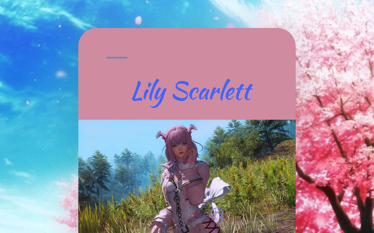 Lily's card